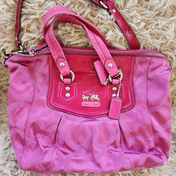Coach | Bags | Coach Madison Audrey Pink Womens Bag | Poshmark